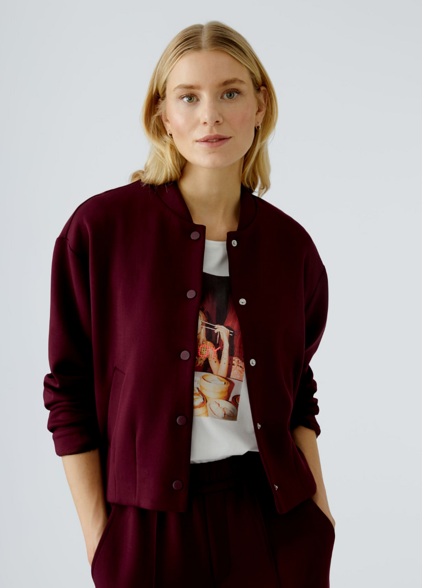 Oui Women's Button-Up Jacket – Channers