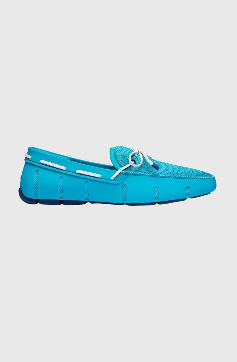 Swims Men's Cerulean Braided Lace Loafer – Channers